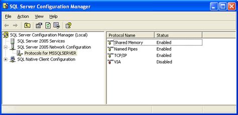 sql server fix error hresult 0x2 named pipes provider could not open a connection sql
