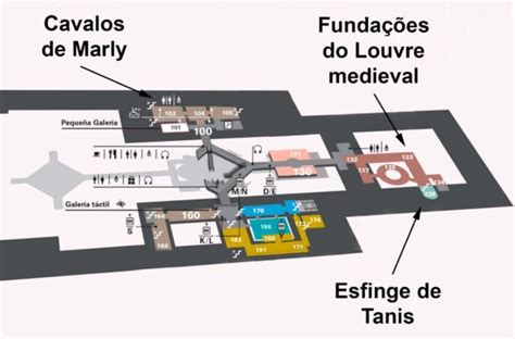 O que ver no Louvre Roteiro por 19 obras imperdíveis mapas