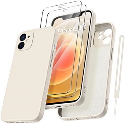Qasyfanc Coque Protection Cam Ra Pour Iphone Avec Pi Ces Verre