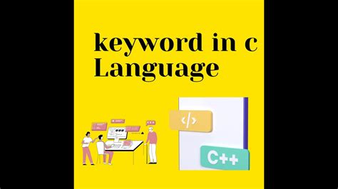 keywords in c language youtube
