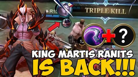 15 Kills MANIAC Martis Damage Build Exp Lane 100 Domination Best