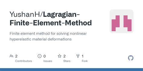 lagragian finite element method lagrangian fem py at master · yushanh lagragian finite element