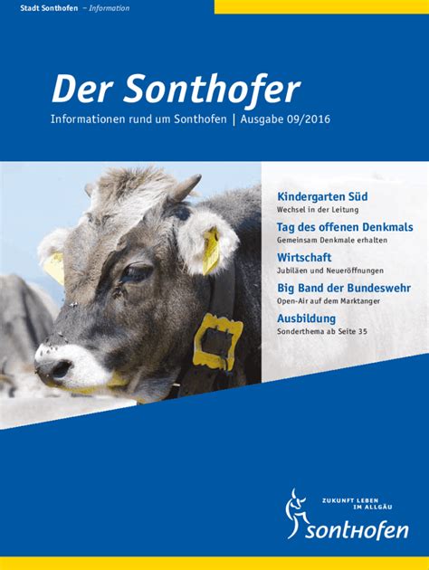 Ausfüllbar Online Stadt Sonthofen Information Fax Email Drucken pdfFiller