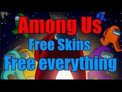 How To Get Free Skins Pets Hats In Among Us Among Us Free Skins