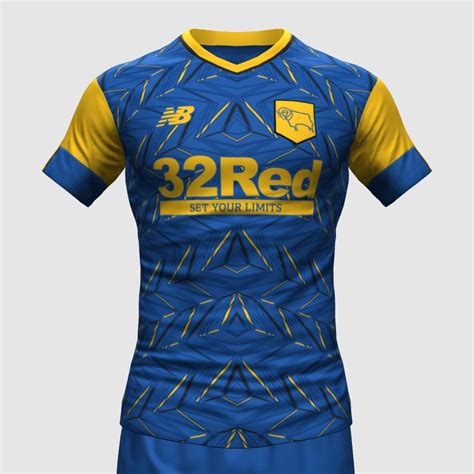 Derby County New Balance Third Concept FIFA 23 Kit Creator Showcase