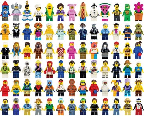 LEGO Lot Of 10 Clean Random Figures Minifigures Bulk Mix Castle Star