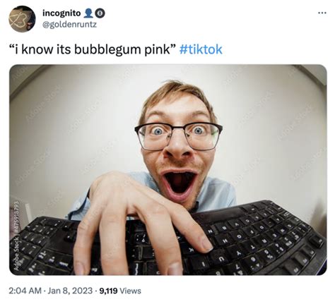 I Know Its Bubblegum Pink Gross I Know Its Pink Teen Sexual Harassment Know Your Meme