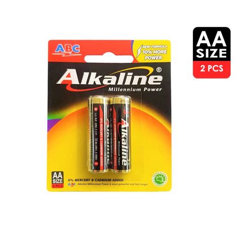 Jual Baterai Alkaline AA Isi 2 Pcs Batrai Abc Battery Alkalin AA ISI 2