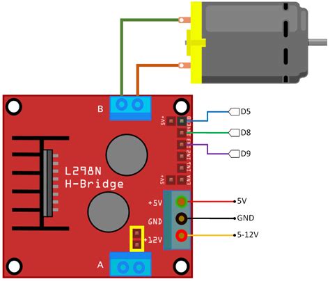 Pont En H L N Arduino L Essentiel