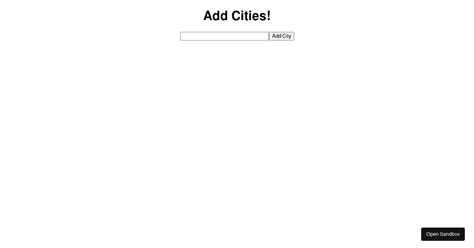 Todo List Codesandbox