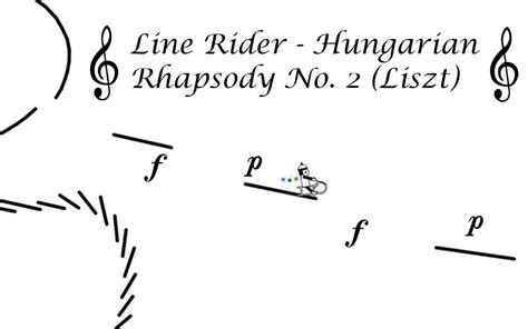 Line Rider Hungarian Rhapsody No Lizst