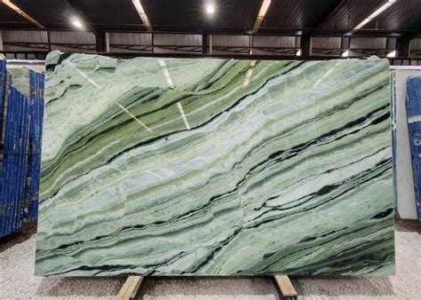 Shangrila Marble Luxurious Green Look By RMS Marble
