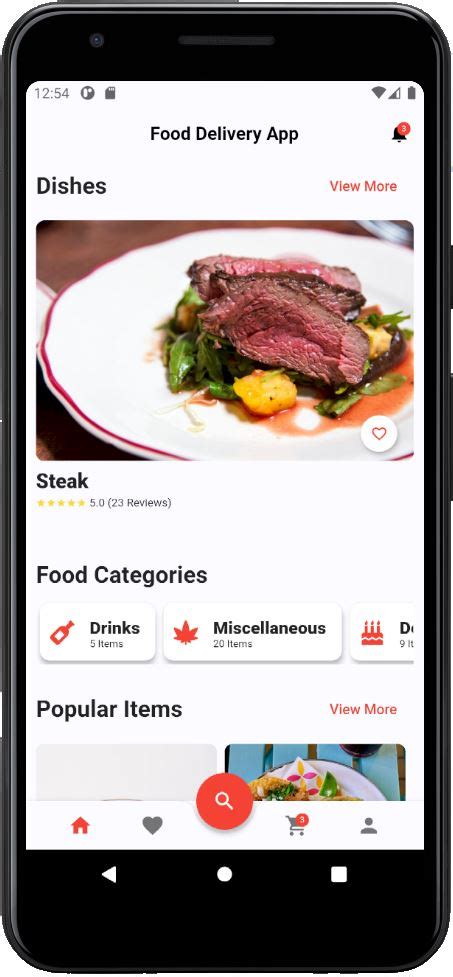 Food Order Delivery System In React Native