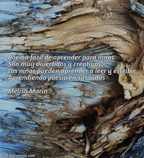 Cinco Poemas Fáciles de Aprender para Niños Poemas Online