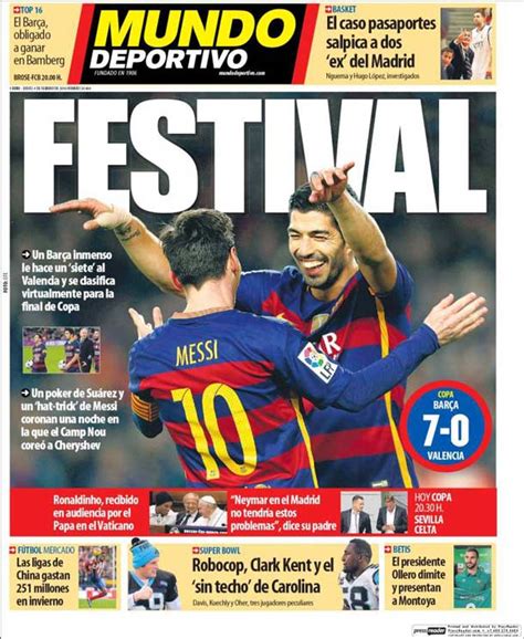 Portada Mundo Deportivo Festival