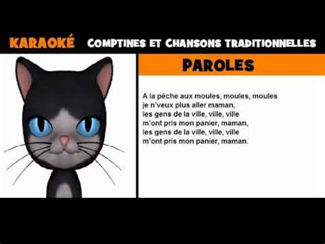 Paroles de comptine A la pêche aux moules YouTube