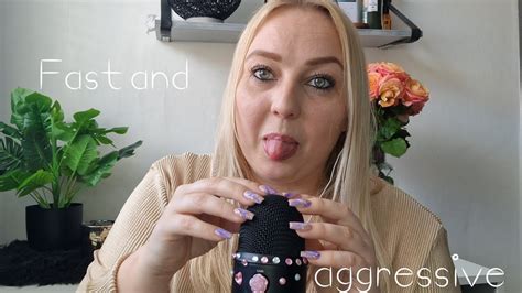 ASMR Fast And Aggressive Mic Pumping Scratching Reverse Dutch
