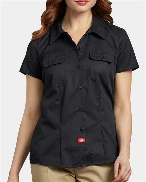 Womens Short Sleeve Work Shirt Dickies Australia