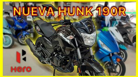 Las Nuevas Motos Que Vende Elektra Hero Hunk R Review Youtube