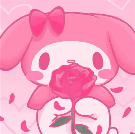 My Melody Sanrio Pink Cute ₍ᐢ ᐢ₎ ⃛ೄ Arte En Vivo Dibujos Kawaii Pegatinas Bonitas