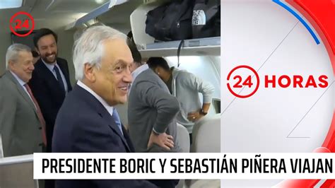 Presidente Boric y Sebastián Piñera viajan juntos a Paraguay YouTube