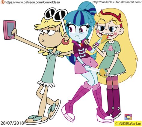 1429951 Safe Artist Conikiblasu Fan Derpibooru Import Sonata Dusk
