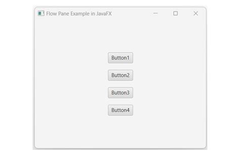 JavaFX FlowPane Layout