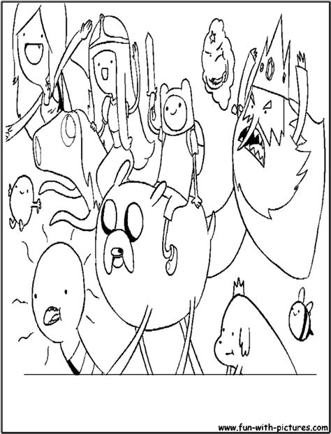 Adventure Time Desene De Colorat Clip Art Library