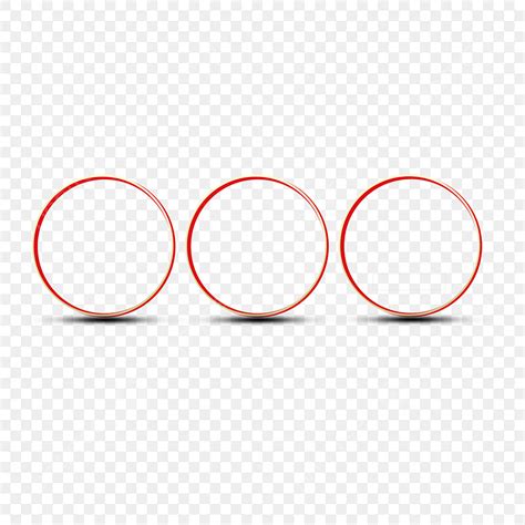 Decorative Text Box Clipart Transparent PNG Hd Red Circle Text Box