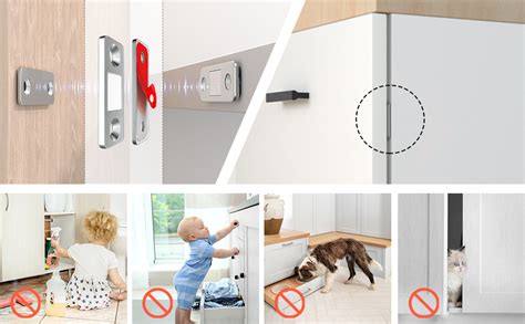 Aimant Porte Placard Loquet Magnetique Jiayi Pi Ces Ultra Mince