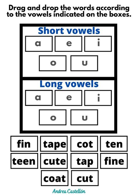 Vowels Sounds Worksheet Vowel Sound Vowel Short Vowels
