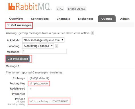 java操作rabbitmq简单队列 csdn博客