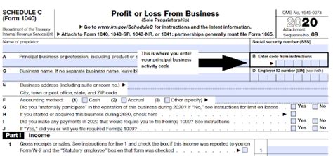 Business Activity Code For Taxes Fundsnet
