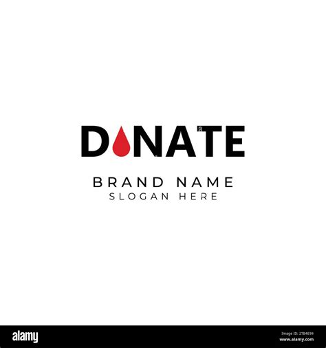Blood Drop Donate Concept Logo Blood Donation Logo Blood Donor Logo