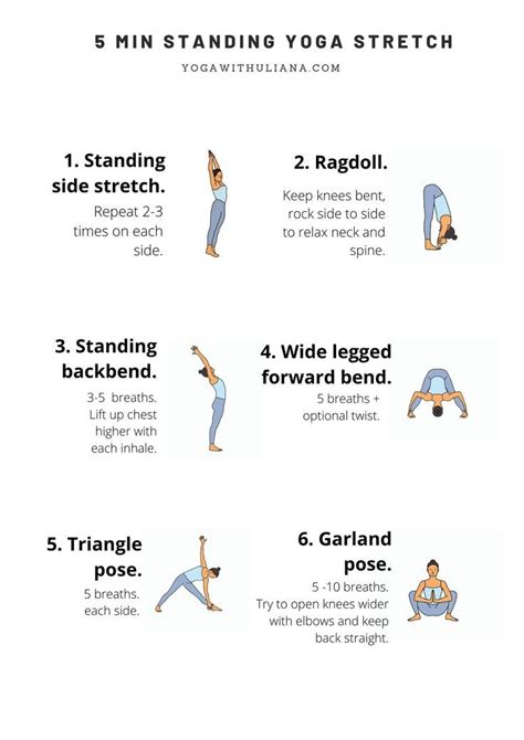 STANDING YOGA SEQUENCE A Full Body Stretch For Beginners Atelier