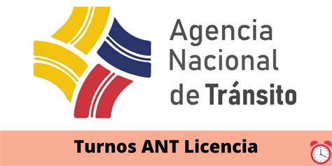 Turnos Para Renovar Licencia De Conducir ANT 2024
