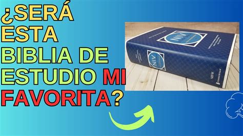Biblia de estudio NIV NVI La mejor Biblia de estudio Qué biblia