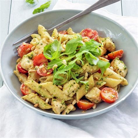 Pasta Pesto Met Kip Makkelijk Basisrecept Leuke Recepten