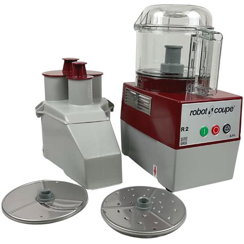 Robot Coupe R2N CLR Continuous Feed Combination Food Processor With 2 9