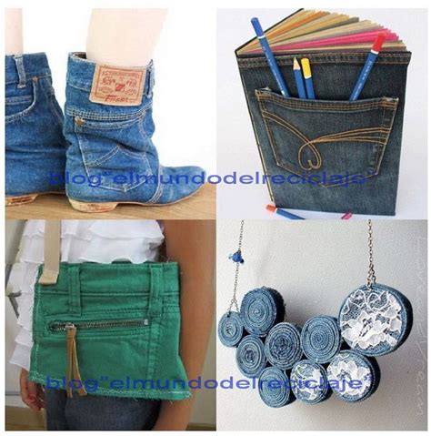 EL RINCON CITO DECORA RECICLANDO Jeans Diy Denim Diy Diy Clothes