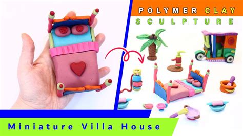 How To Make Polymer Clay Miniature House Kitchen Set Rikshaw Tree
