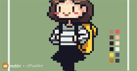 Simple Pixel Art Character