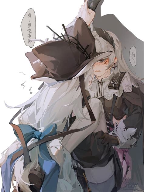 Specter Irene And Specter The Unchained Arknights Drawn By Moyu