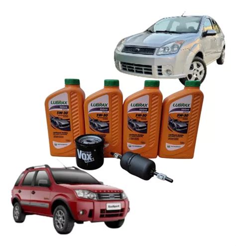 Kit Troca Óleo 5w30 Ecosport Fiesta 1 0 1 6 Zetec Rocam