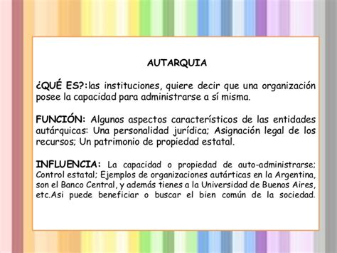 Autarqu A Escuelapedia Recursos Educativosescuelapedia Recursos