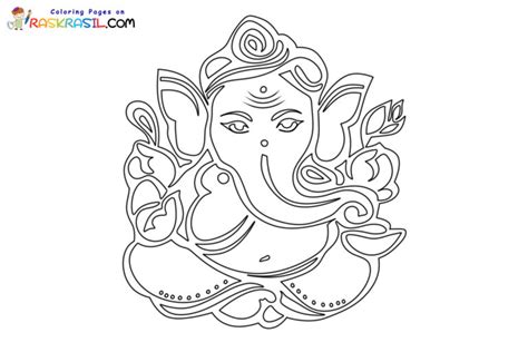 Ganesha Coloring Pages