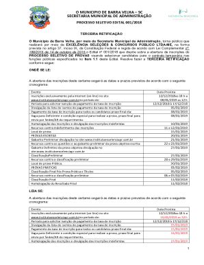 Preench Vel Dispon Vel Prefeitura De Barra Velha Sc Retifica Um Dos