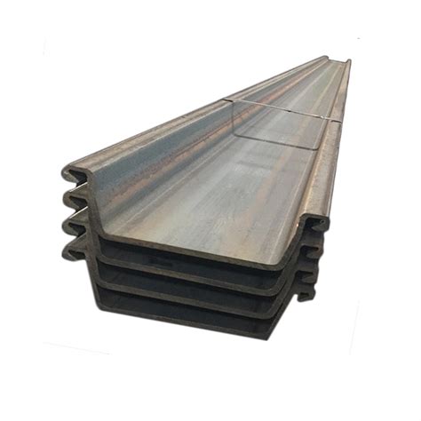 China Supplier Hot Rolled Steel Sheet Pile Type2 Type3 Q235 Q345 Q345b