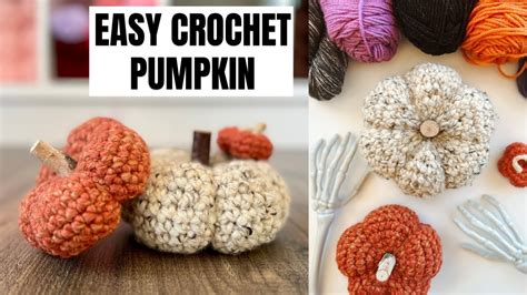Easy Crochet Pumpkin Free Crochet Pattern For Beginners YouTube