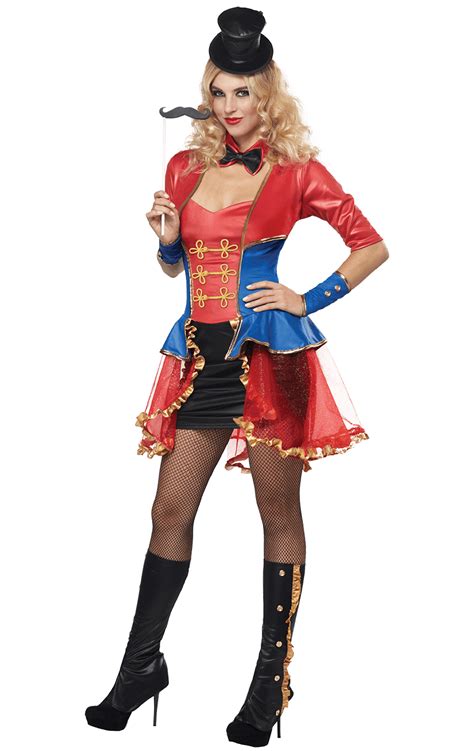 Womens Ringmaster Costume Angels Fancy Dress Warehouse